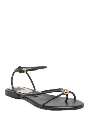Dolce Vita Kenley Ankle Strap Sandal - Black Leather