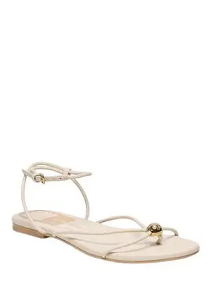 Dolce Vita Kenley Ankle Strap Sandal - Creme Leather