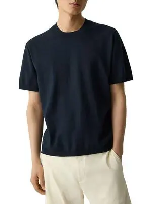 Theory Relaxed Crewneck T-shirt Baltic
