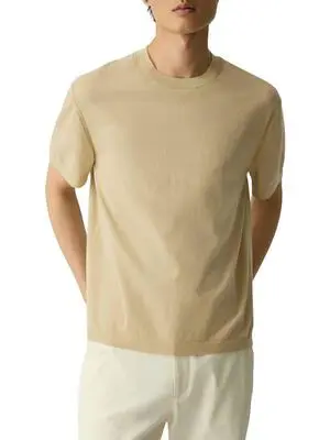 Theory Relaxed Crewneck T-shirt Chino