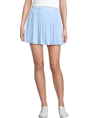 LANDS' END Pleated Skort - Soft Sky Blue