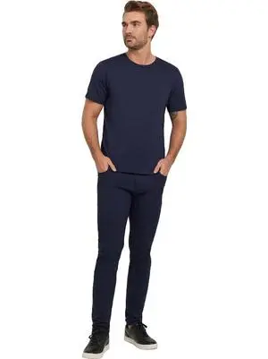 Anatomie Scott Crewneck T-shirt - Navy