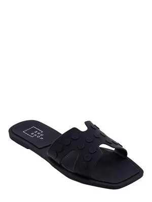SHU SHOP Waterproof Slide Sandal - Black