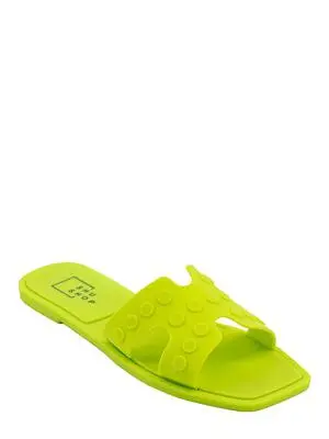 SHU SHOP Waterproof Slide Sandal - Lime