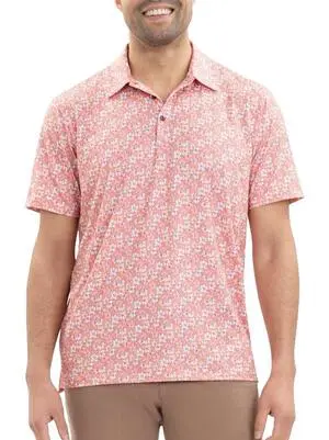 Kenny Flowers The Azaleassunset Golf Shirt - Orange