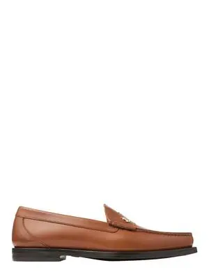 JIMMY CHOO Ethan Tan Brushed Leather Loafer - Neutral