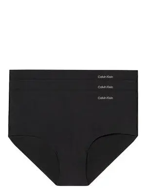 Calvin Klein Invisibles 3-pack Hipster - Black