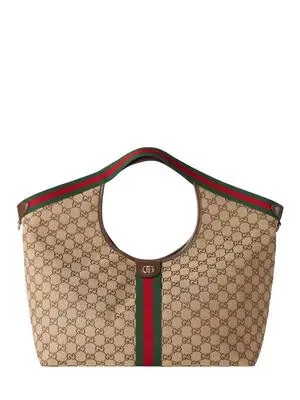 Gucci Giglio Tote Bag - Beige