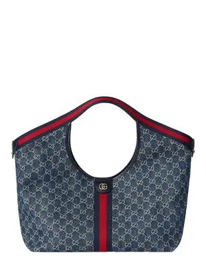 Gucci Giglio Tote Bag - Blue