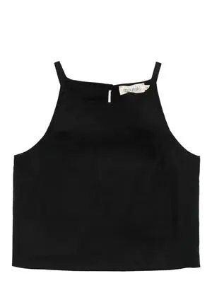 MOUTAKI Keyhole-detail Top - Black