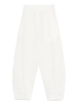 MOUTAKI High-rise Tapered Trousers - Neutrals
