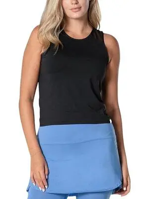 Lucky In Love Freedom Tank - Black