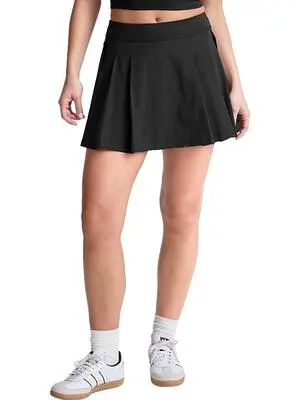 Beyond Yoga Team Pleated Skirt - True Black