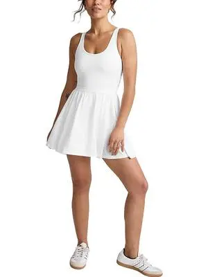 Beyond Yoga Score Dress - True White