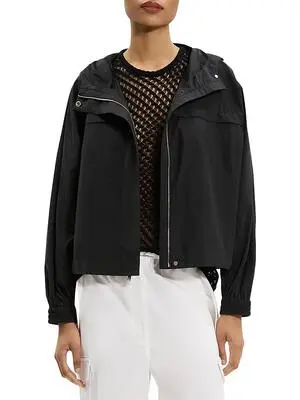 Theory Gathered Back Jacket - Black