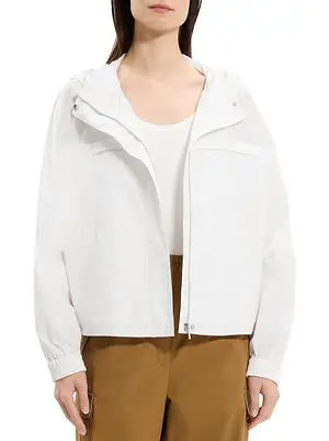 Theory Gathered Back Jacket - White