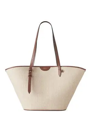 Mulberry Basket Tote - Oak Raffia