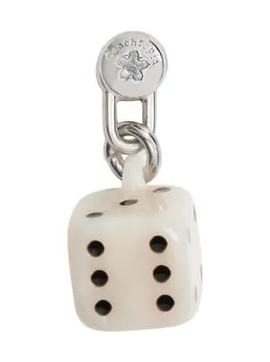 COACHTOPIA Dice Bag Charm - Chalk/black Multi