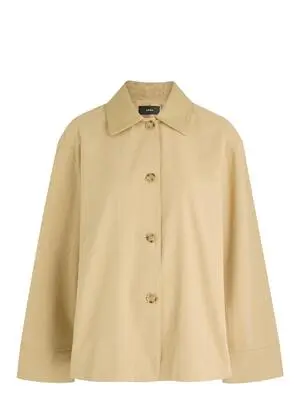 ARMA Cotton Overshirt Jacket - Beige