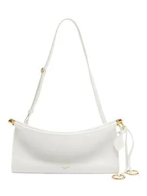 Alaïa East West Leather Shoulder Bag - White