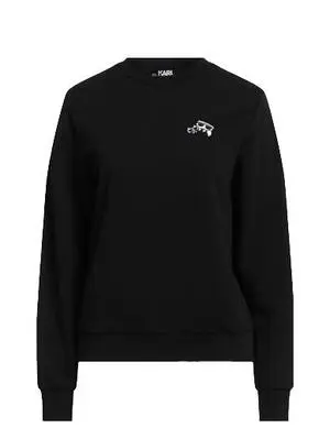 Karl Lagerfeld Organic Cotton Sweatshirt - Black