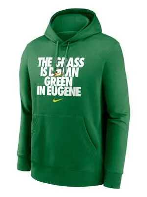 Nike Oregon Grass Is Club College Pullover Hoodie - Green