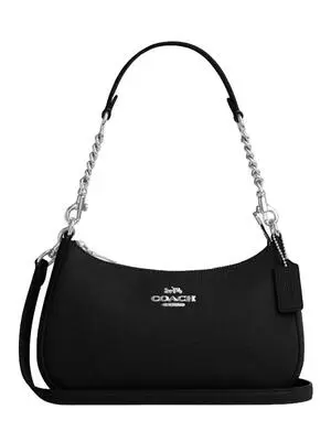 COACH® Teri Shoulder Bag Pebbled Leather/silver