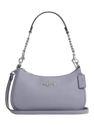 COACH® Teri Shoulder Bag Pebbled Leather/silver/mist
