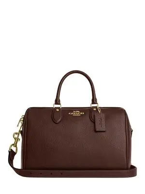 COACH OUTLET Rowan Satchel Bag - Gold/maple