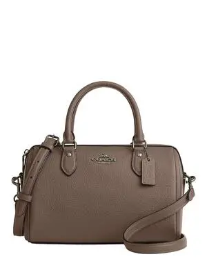 COACH OUTLET Rowan Satchel Bag - Gunmetal/dark Stone