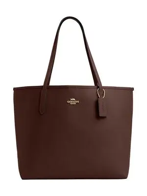 COACH OUTLET City Tote Bag - Gold/maple