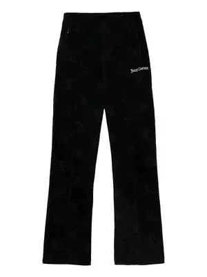 Juicy Couture Cotton-blend Trousers - Black