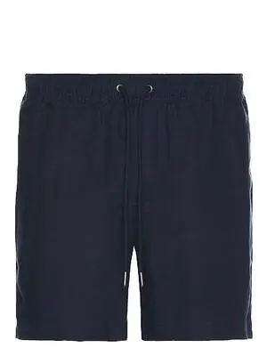 Onia Air Linen Pull-on 6-inch Shorts - Deep Navy