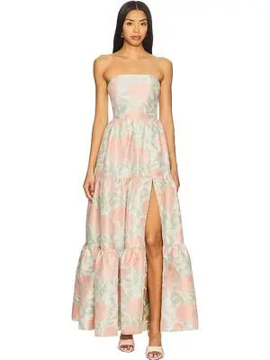 ELLIATT Jacquard Gown - Floral