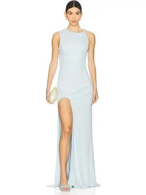 CAMILA COELHO Azores Gown - Light Blue