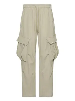 DRMERS CLUB Baggy Cargo Sweats - Beige