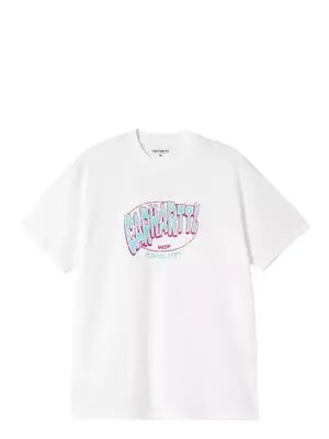 Carhartt Work In Progress Hot Script T-shirt - White