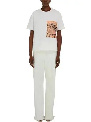 SALVATORE FERRAGAMO Organic-Cotton T-Shirt