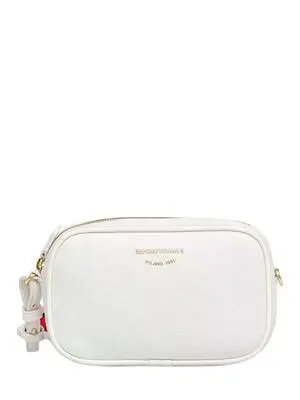 Emporio Armani Logo-print Crossbody Bag - White
