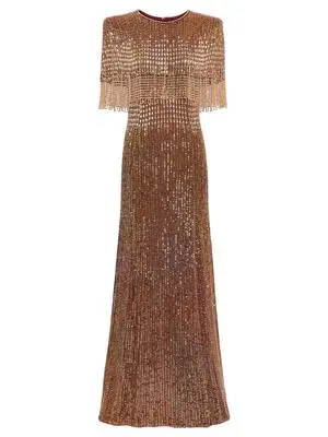 Jenny Packham Lyla Gown Brown