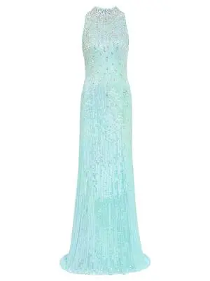 Jenny Packham Benue Gown Blue