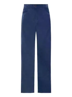 THE ROW Tarley Straight-leg Trousers - Blue