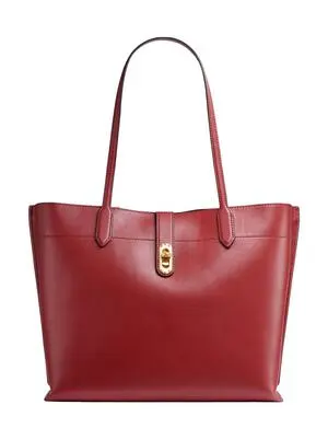 Donna Karan New York Bridgehampton Leather Tote Claret
