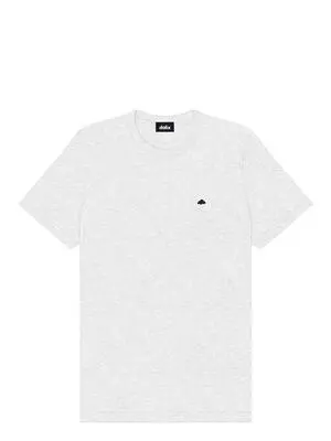 DALIX Mens Lil Cloud Lightweight Jersey Tee Ash Gray