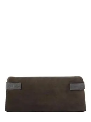 Brunello Cucinelli Essence Clutch - Brown