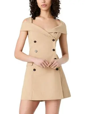 FRENCH CONNECTION Light Weight Trench Mini Dress