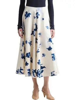 ALTUZARRA Varda Floral Midi Skirt