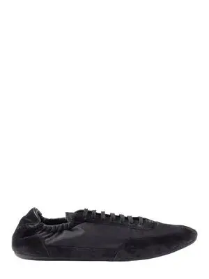 Prada Re-nylon Suede Sneakers - Black