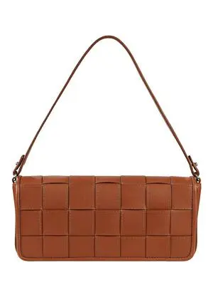 Gigi New York Juliette Shoulder Bag - Mocha Mousse