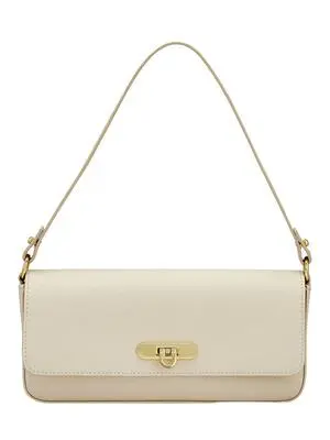 Gigi New York Audrey Shoulder Bag - Ivory